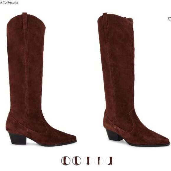 RAYE | Shoes | Raye Castiel Boot In Chocolate Brown Suede Leather ...